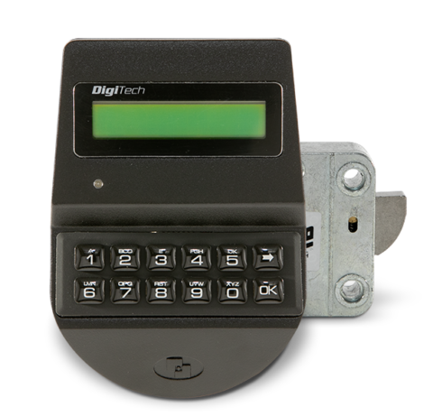 Electronic lock, timer and time-stamped audit -DIGITECH